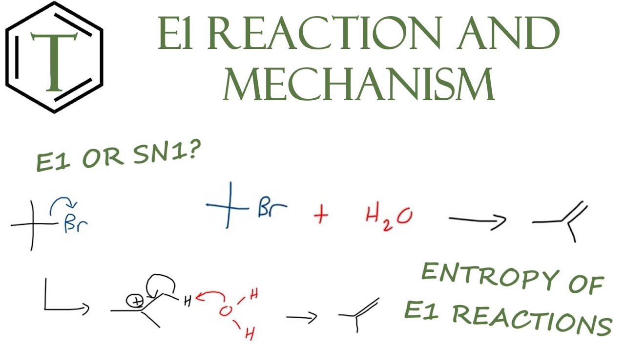 E1 Reaction and Mechanism | Organic Chemistry Lessons - YouTube