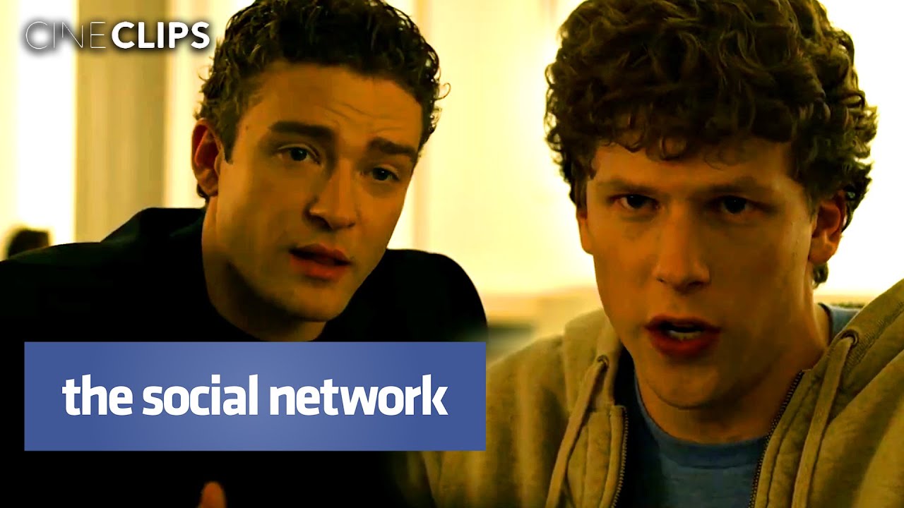 The Social Network | Mark Meets Sean Parker (ft. Justin Timberlake ...