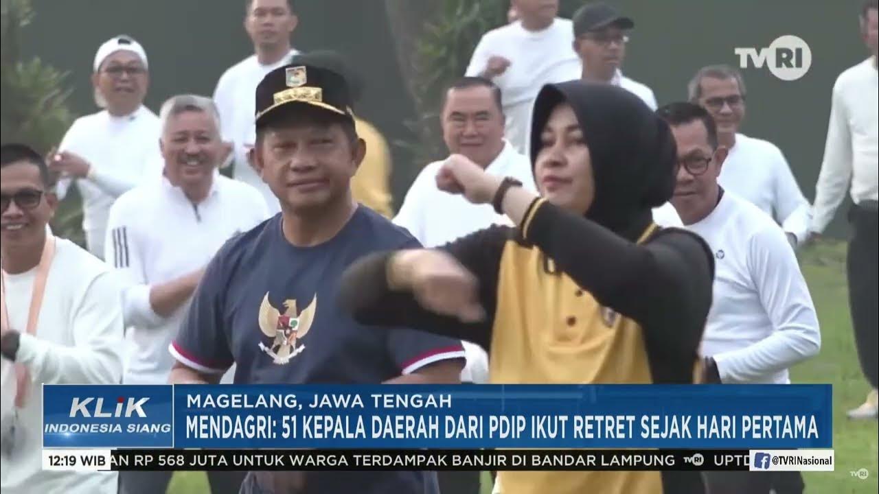 Mendagri: 51 Kepala Daerah dari PDIP Ikuti Retret Sejak Hari Pertama - YouTube