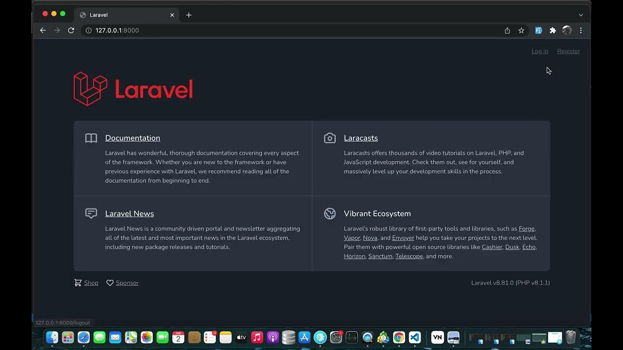 17 create & show users(Laravel-Livewire Chat-Message App Tutorial) - YouTube