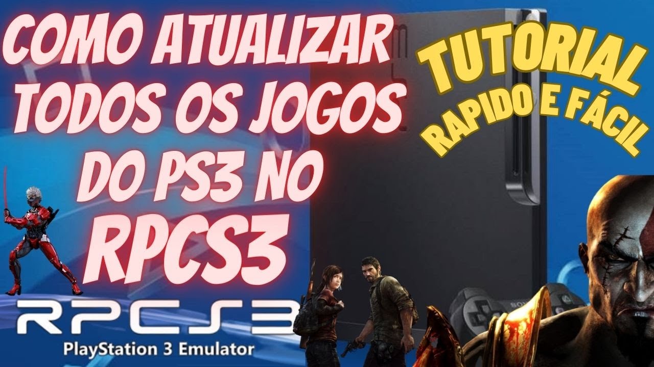 Como atualizar jogos no RPCS3 - Como atualizar jogos no Emulador de PS3 ...
