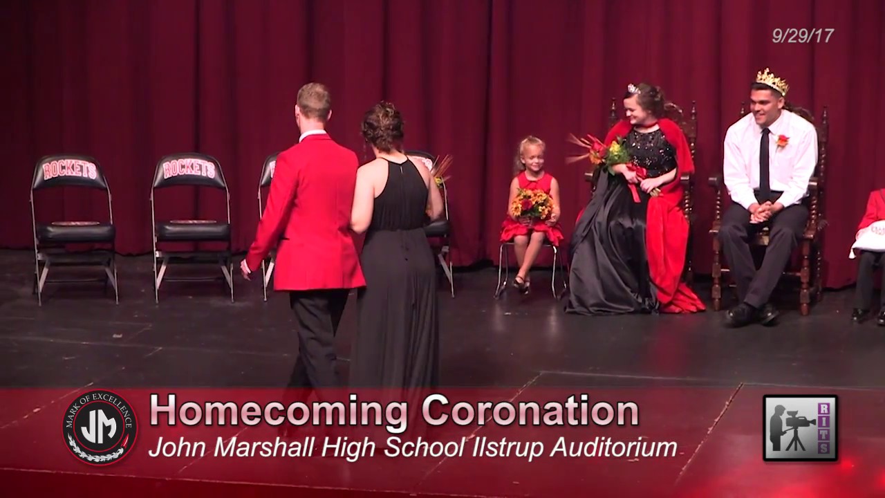JM Homecoming Coronation 09-29-17 - YouTube