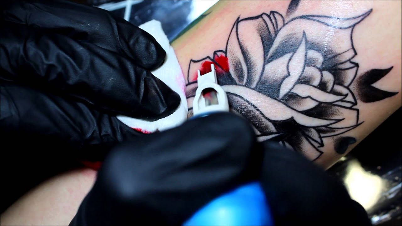 Forever Tattoo - Jerry Patton Tattooing - YouTube