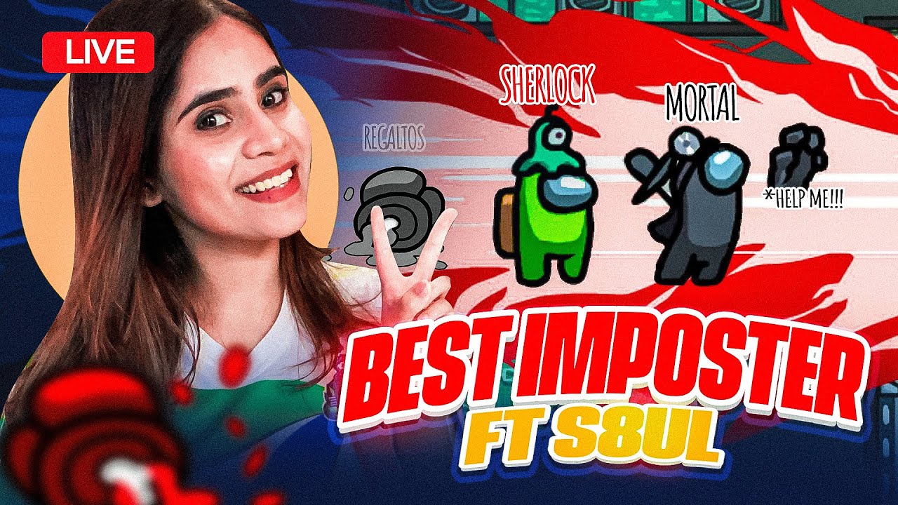 🔴 AMONG US | Night Chill w/ S8UL Fam 🤩 - YouTube