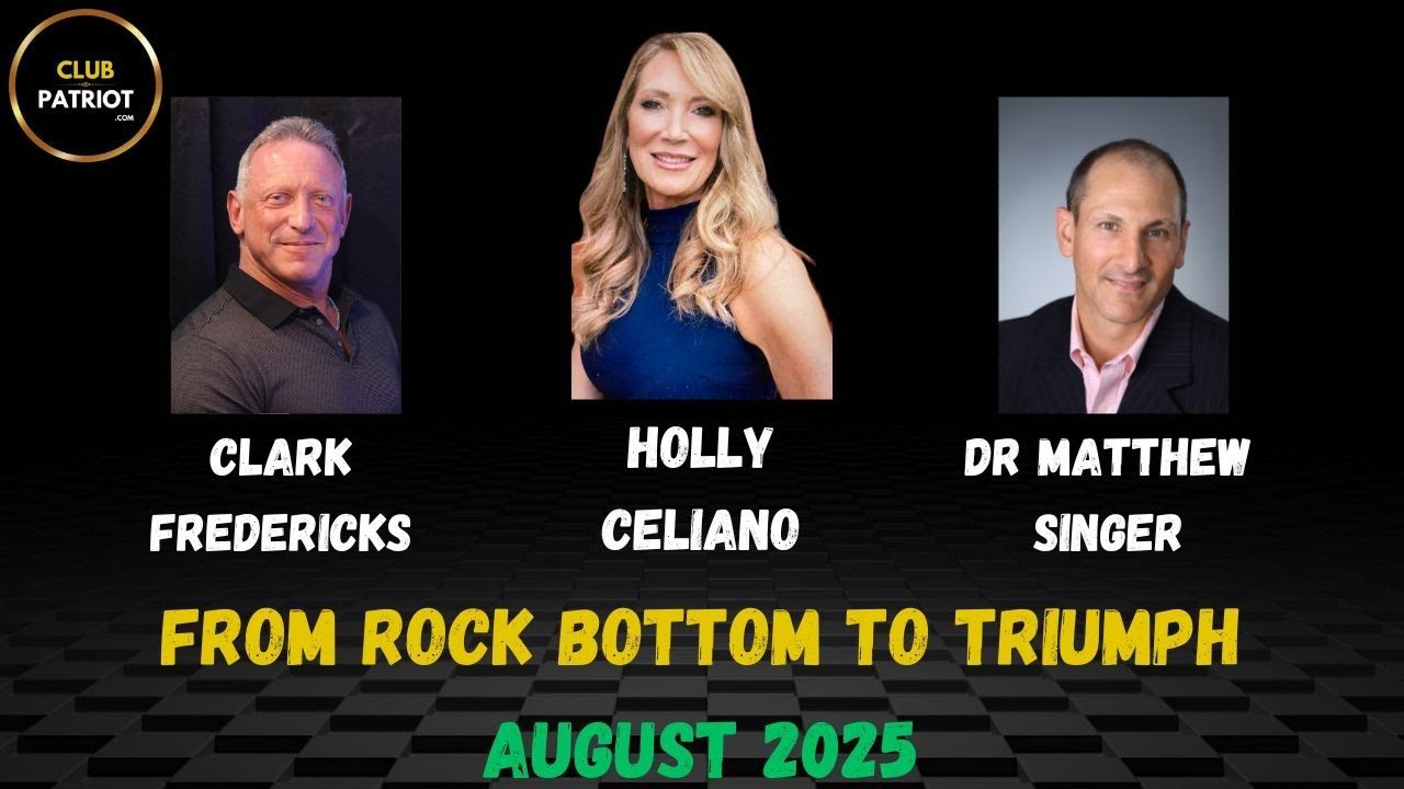 Holly Celiano & Dr Matthew Singer & Clark Fredericks - From Rock Bottom ...