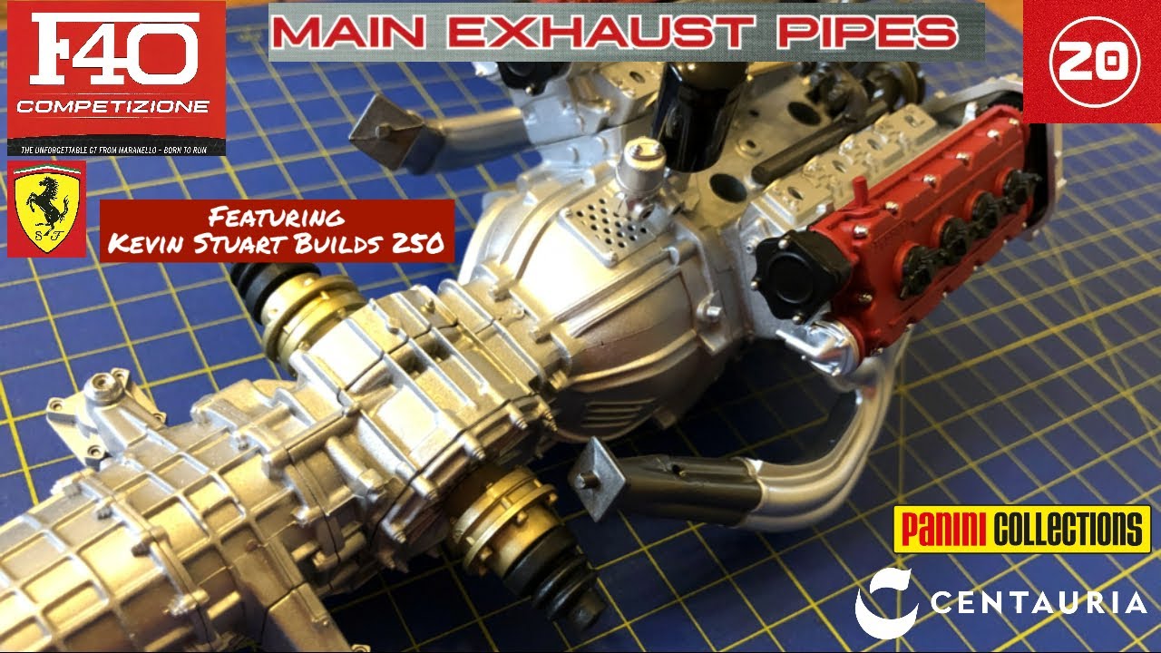 Build the Ferrari F40 Competizione - Issue 20. A 1/8 Scale Supercar ...