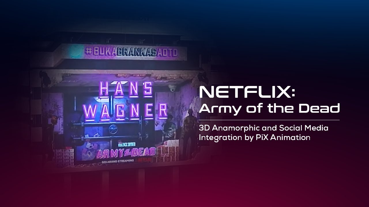 NETFLIX: Army of the Dead 3D Anamorphic and Social Media Integration ...