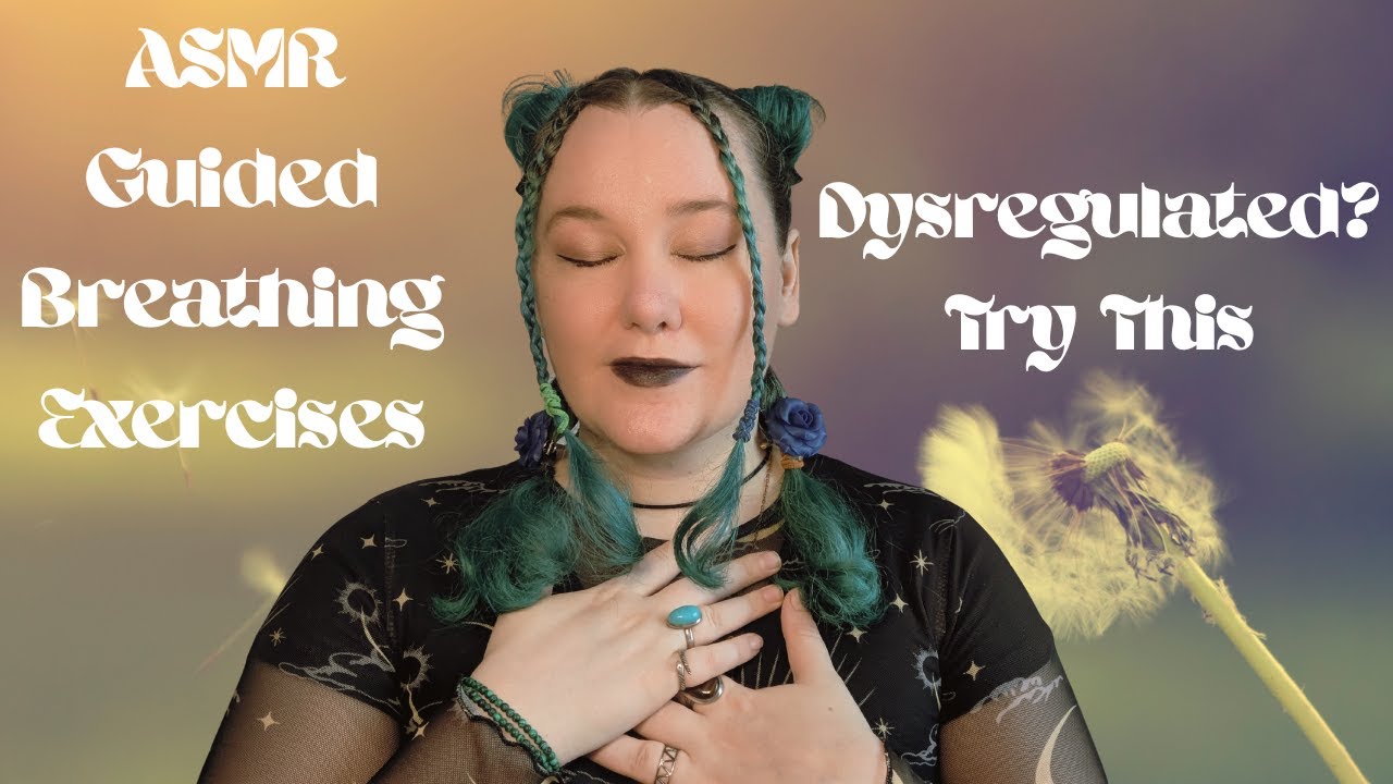 ASMR Guided Breathing Exercises To Regulate Your Nervous System - YouTube