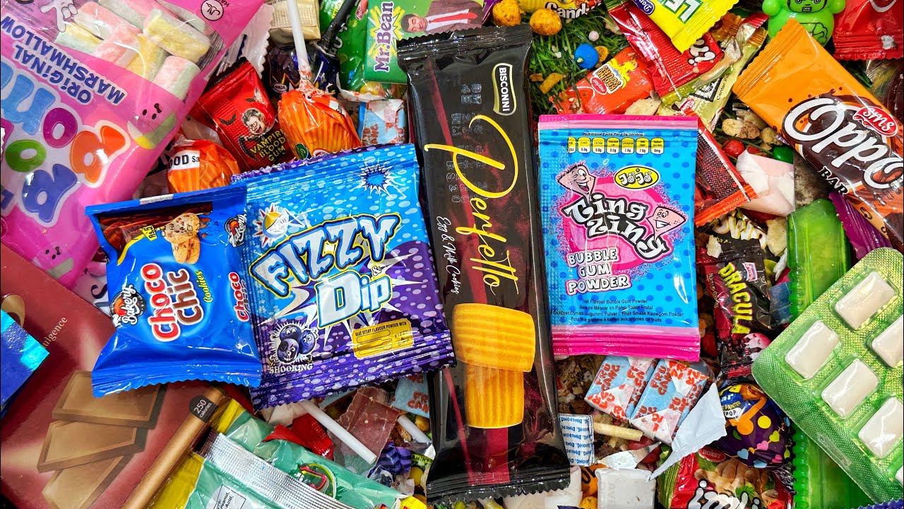 Ting Zing fizzy dip powder bubble gum | Perfetto milk cookies ...