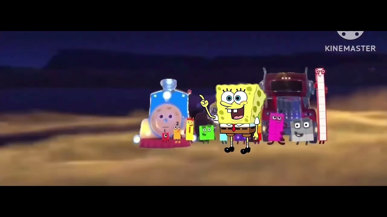 Numberblocks Coilbook SpongeBob - YouTube