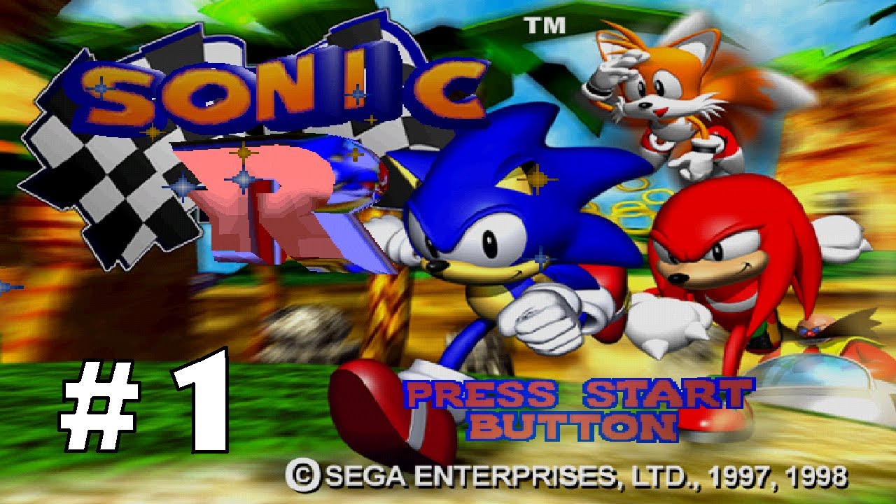 Let's Play Sonic R - Part 1 - Collecting Sonic Tokens - YouTube