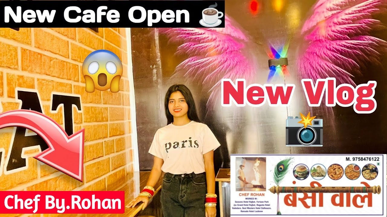 Opening of new restaurant 😍😍 by chef rohan , only 😱40 Rs.se starting 🥳🥳 ...