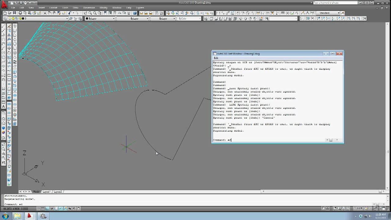 Create A Surface AutoCAD 2009 Tutorial Surface Created With 4 Splines create-a-surface-autocad-2009-tutorial-surface-created-with-4-splines