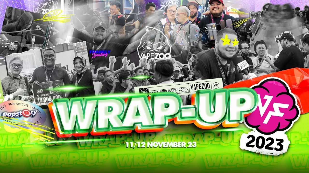 VAPEZOO SUKSES MERAMAIKAN VAPE FAIR 2023 - YouTube