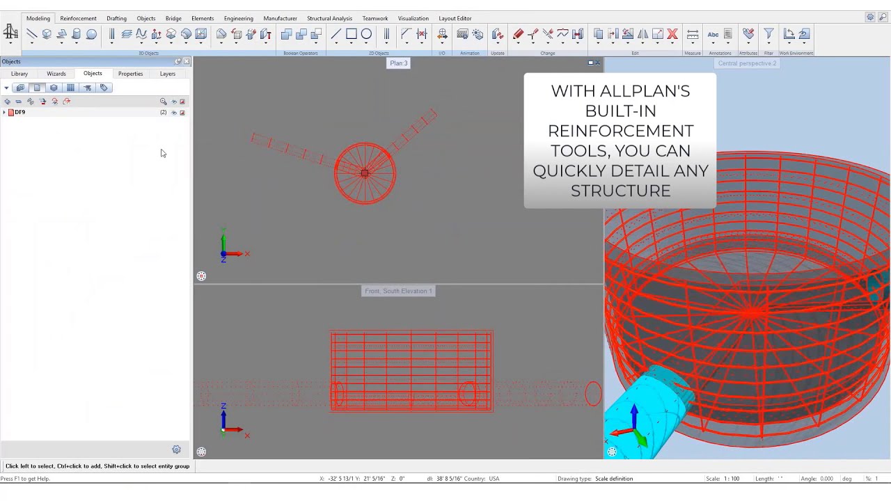 Design and Reinforce a pre-benched precast concrete manhole - YouTube