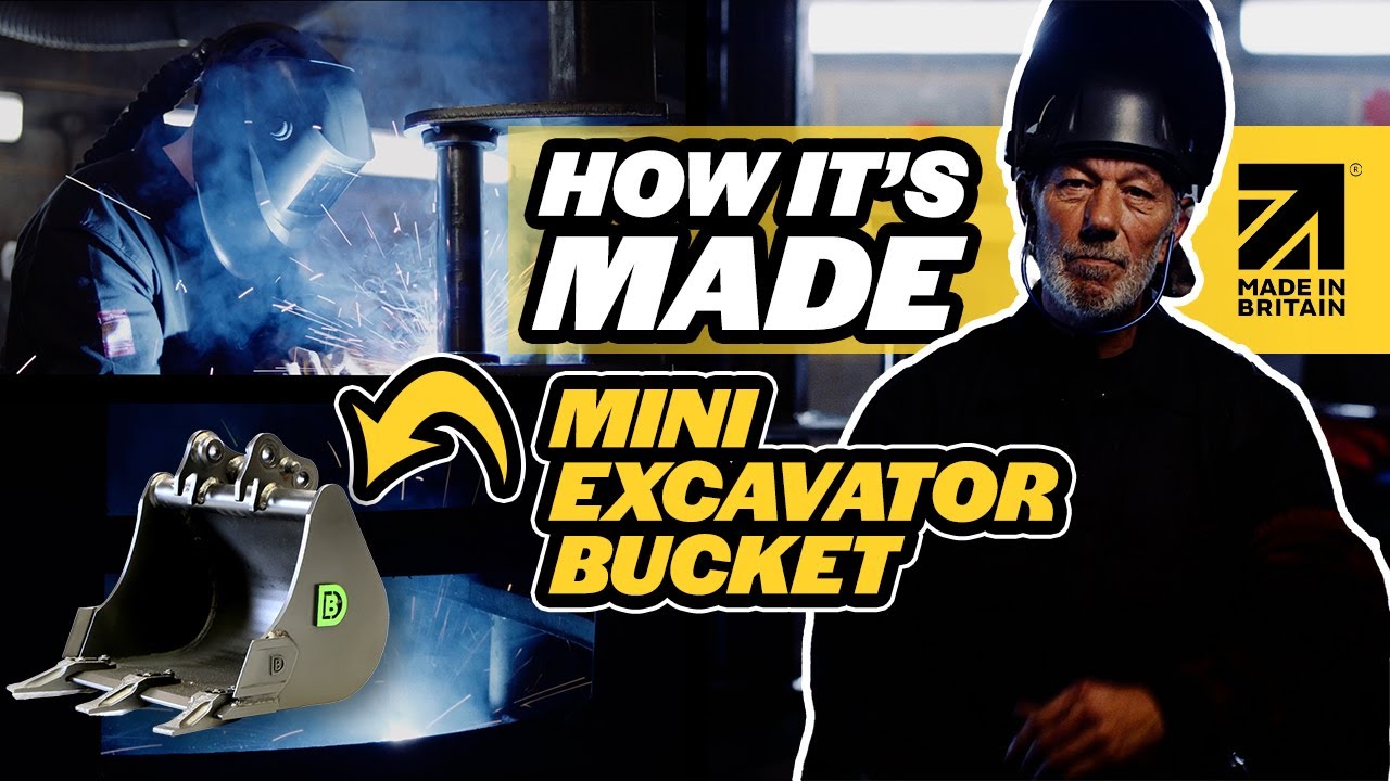 How It's Made | Mini Excavator Bucket Build - from start to finish ...