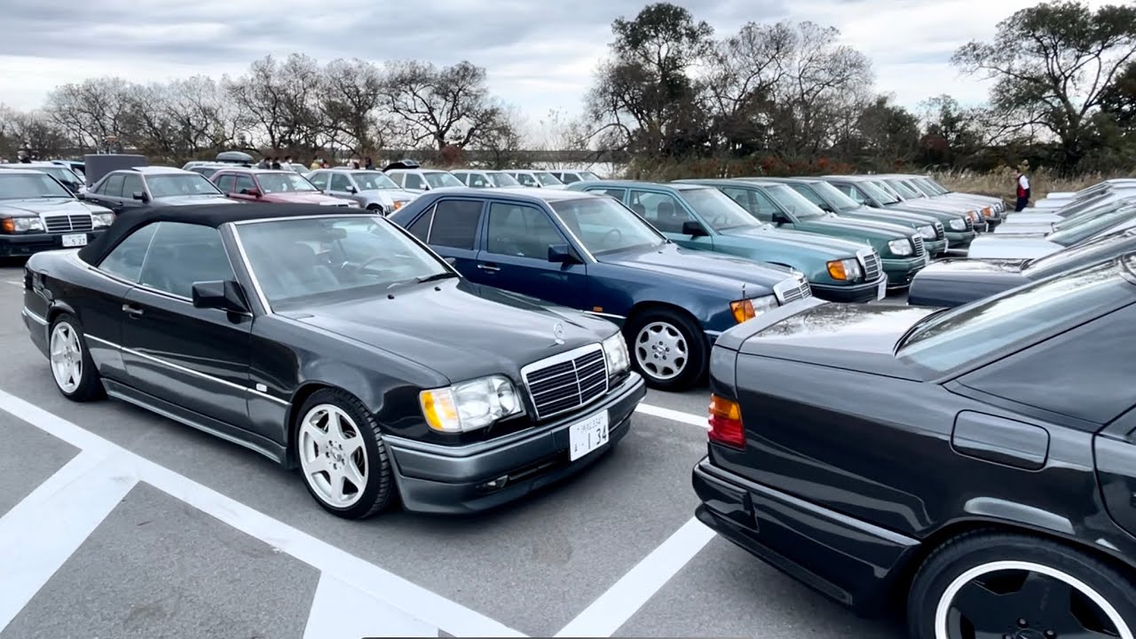 The Mercedes-Benz W124 Club Meeting in Gifu, Japan | 4K - YouTube