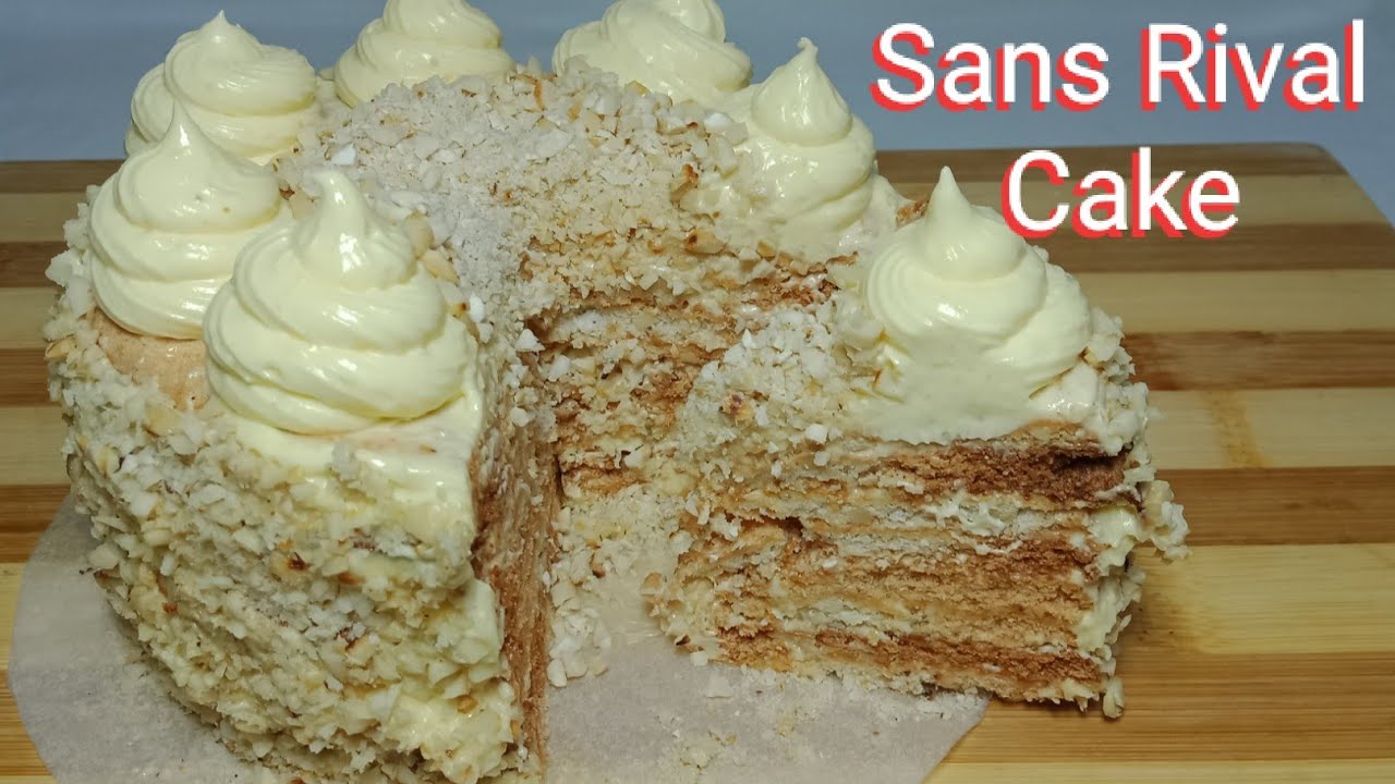 How to make Sans Rival Cake|| - YouTube