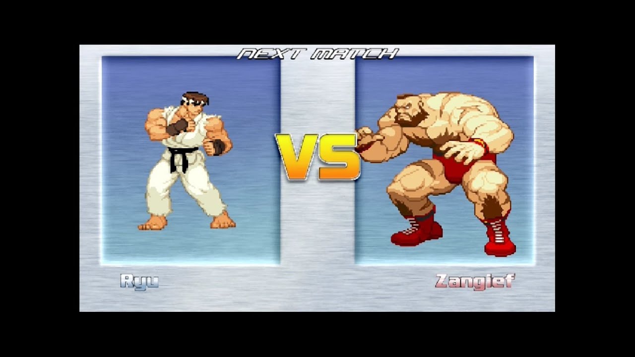 Street Fighter 2 Victory (MUGEN) - Ryu VS Zangief - YouTube