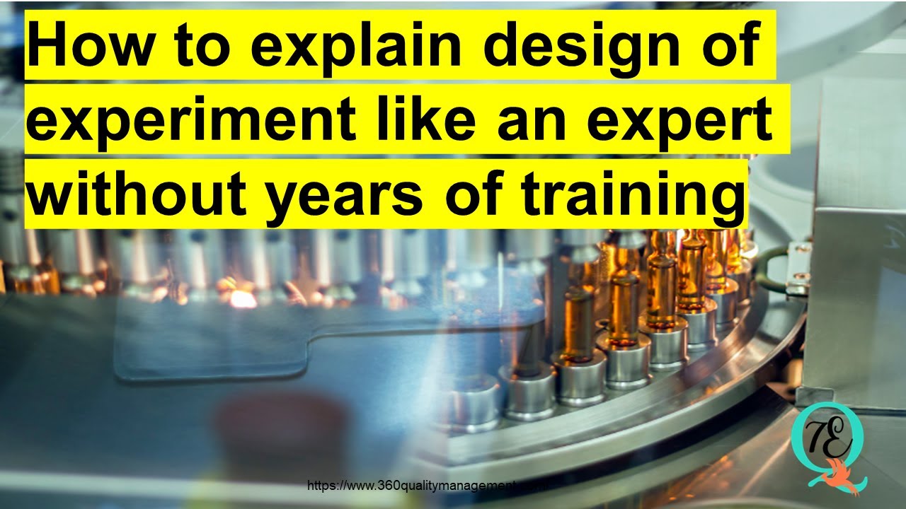 Explore Different types of Experiment DOE in Manufacturing Process ...