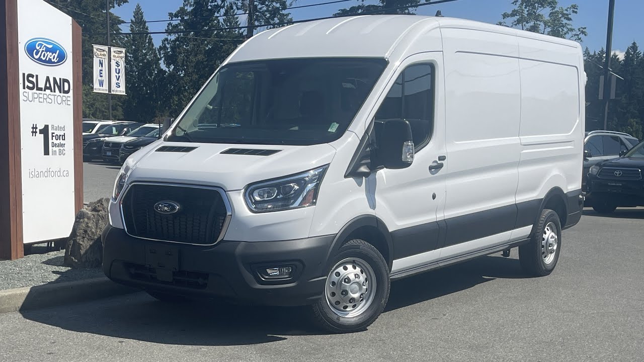 2024 Ford Transit Cargo Van T350 HR Cargo AWD, Heavy Duty Trailer Tow ...