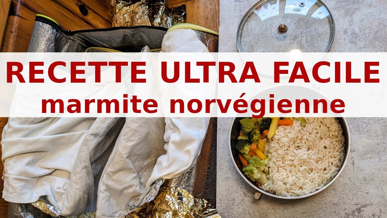 ULTRA FACILE, de cuisiner avec la marmite norvégienne! Une recette, 1 ...