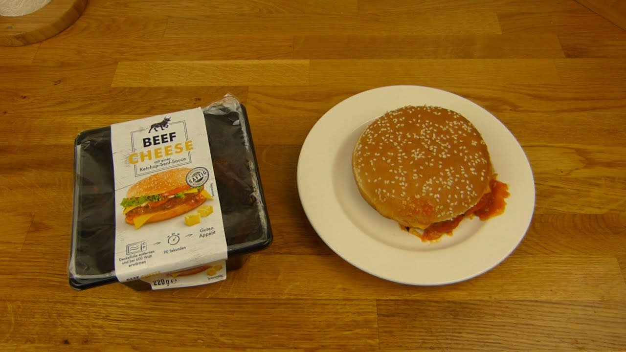 Beef Cheese Burger (Disgusting) - YouTube