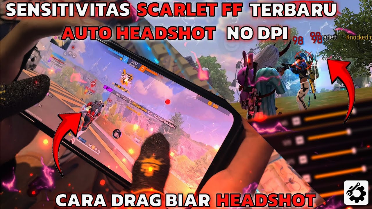 SENSITIVITAS SCARLET FF TERBARU 2025 | AUTO HEADSHOT | NO DPI ‼️ - YouTube