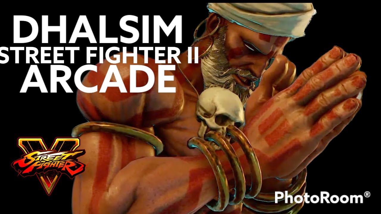 Street Fighter V - Dhalsim Street Fighter II Arcade Playthrough (Easy ...