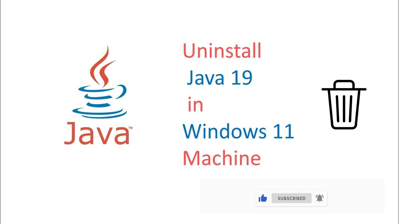 uninstall java 19 on windows 11 | Removing Java JDK from windows | Delete Java in windows - YouTube