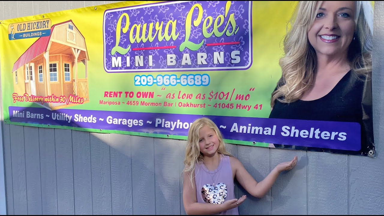 Ava's Commercial Utility Sheds, Mini Barns and Steel Carports - YouTube