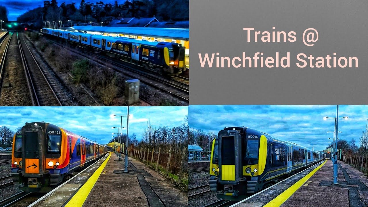 Trains @ Winchfield Station | SWML | 03.03.23 - YouTube