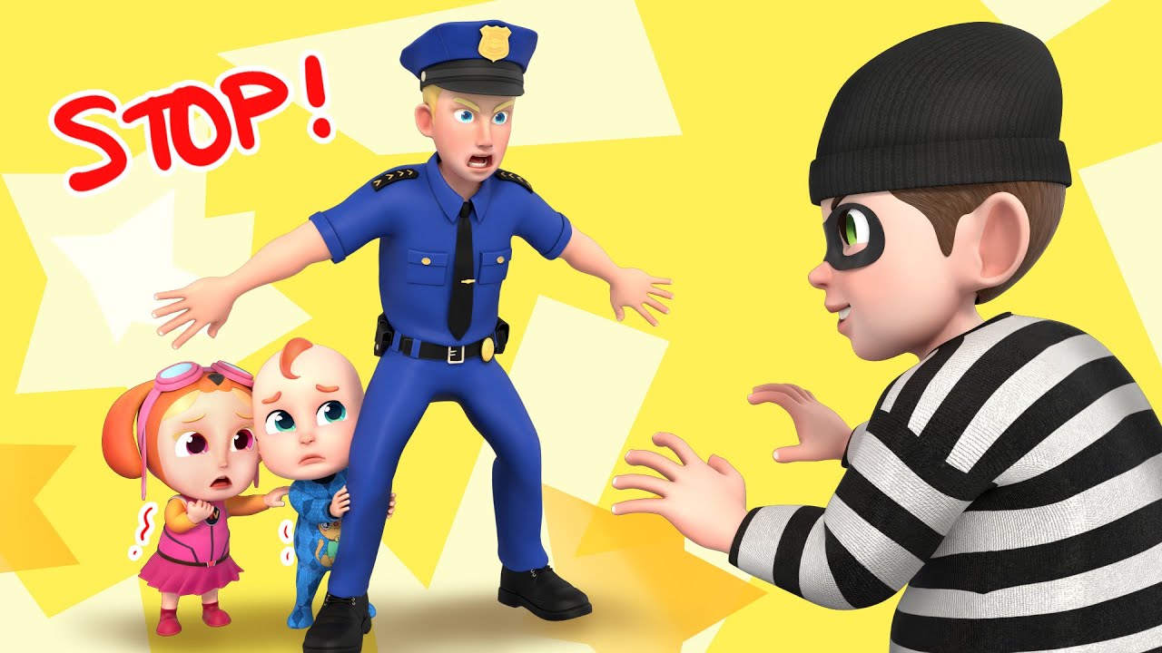 Beware! Stranger Danger | Police Officer Song | Safety Tips | Nursery ...