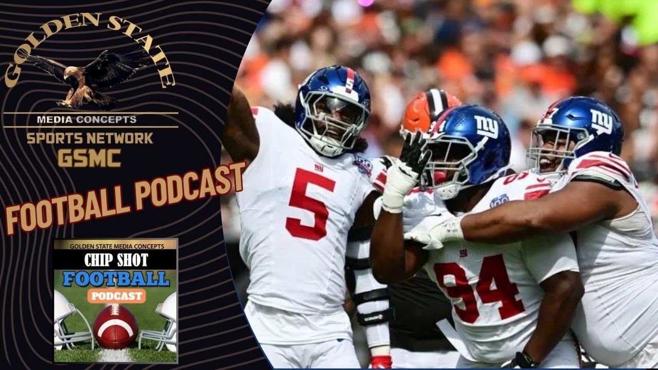 Giants Secure First Win Against Browns | GSMC Chip Shot Football ...