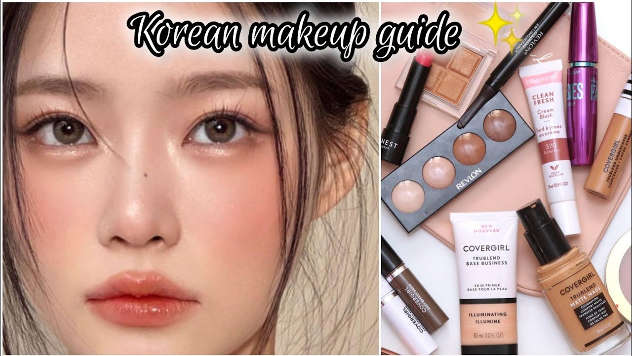 Korean glass skin makeup tips | guide for beginners - YouTube