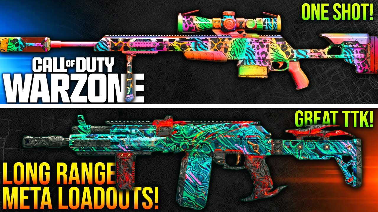 WARZONE: New LONG RANGE META LOADOUTS After Update! (WARZONE META ...