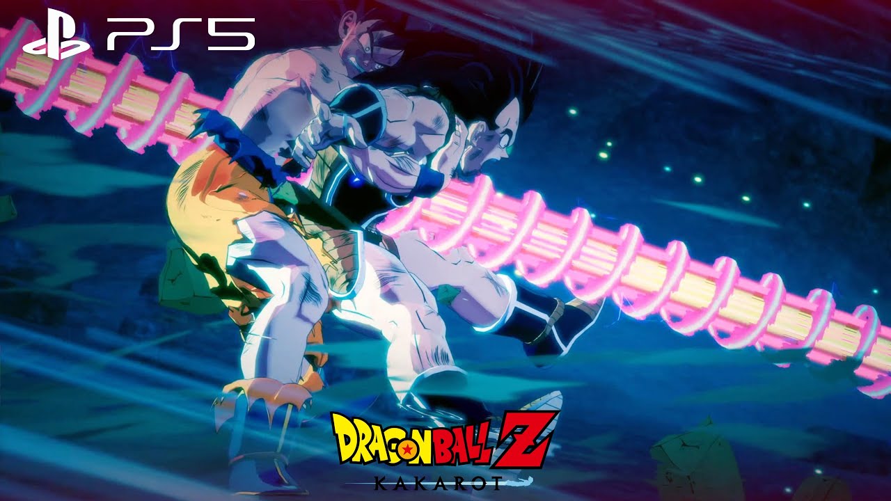 Dragon Ball Z Kakarot - All Cinematic Cutscene RADITZ Saiyan invasion ...