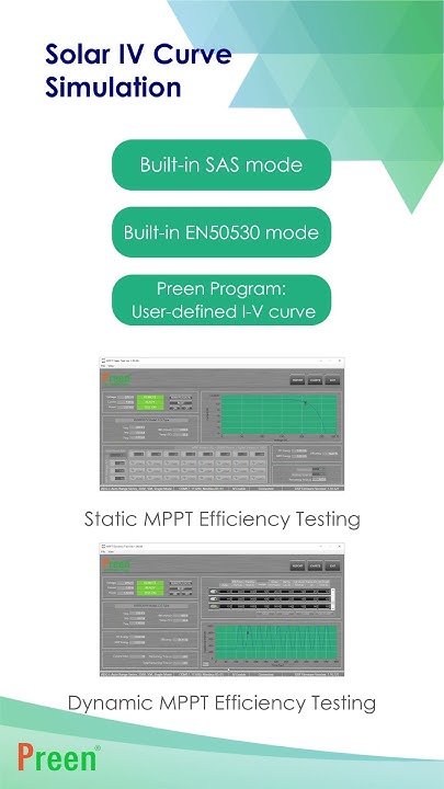 ADG series: Solar Array IV Curve Simulation - YouTube