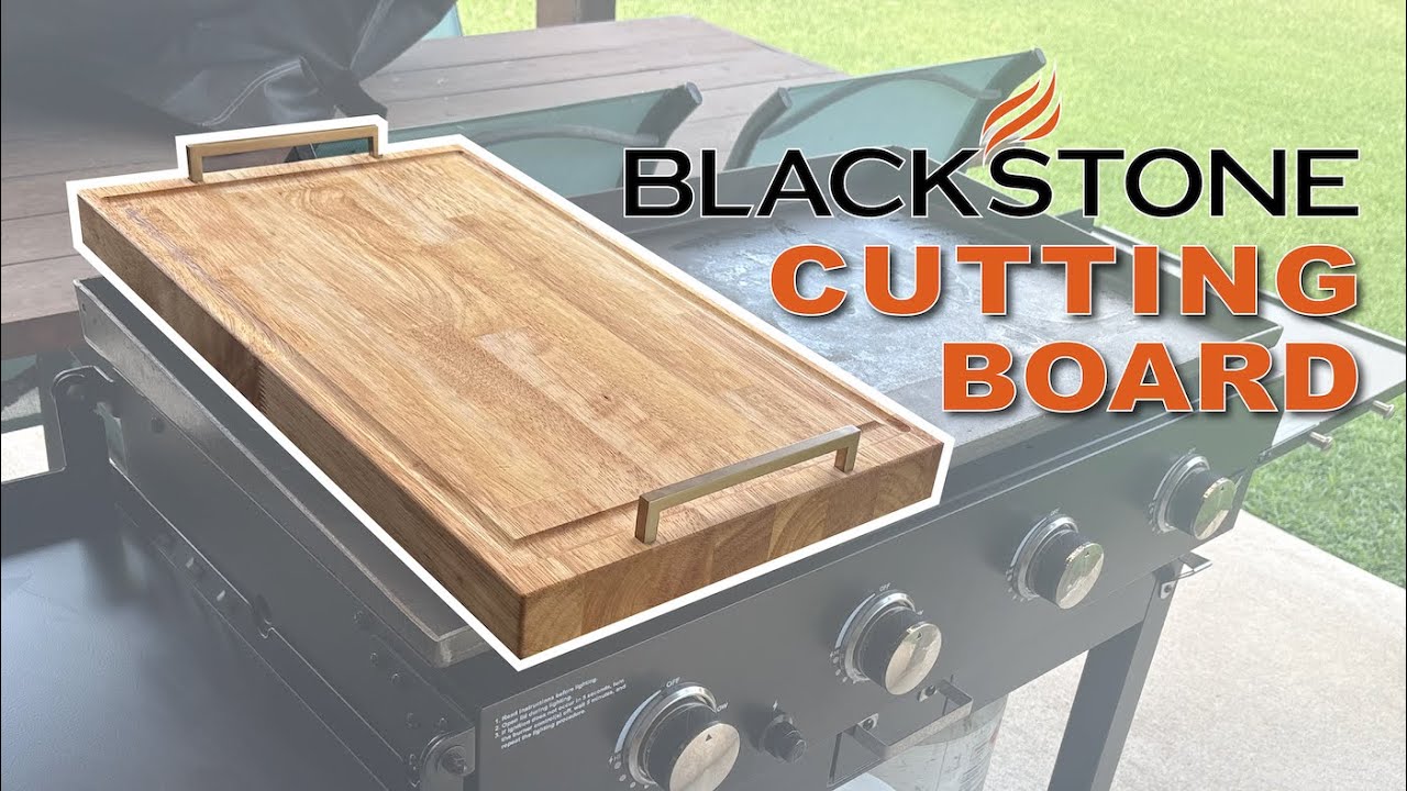 Custom Cutting Board for a Blackstone - YouTube