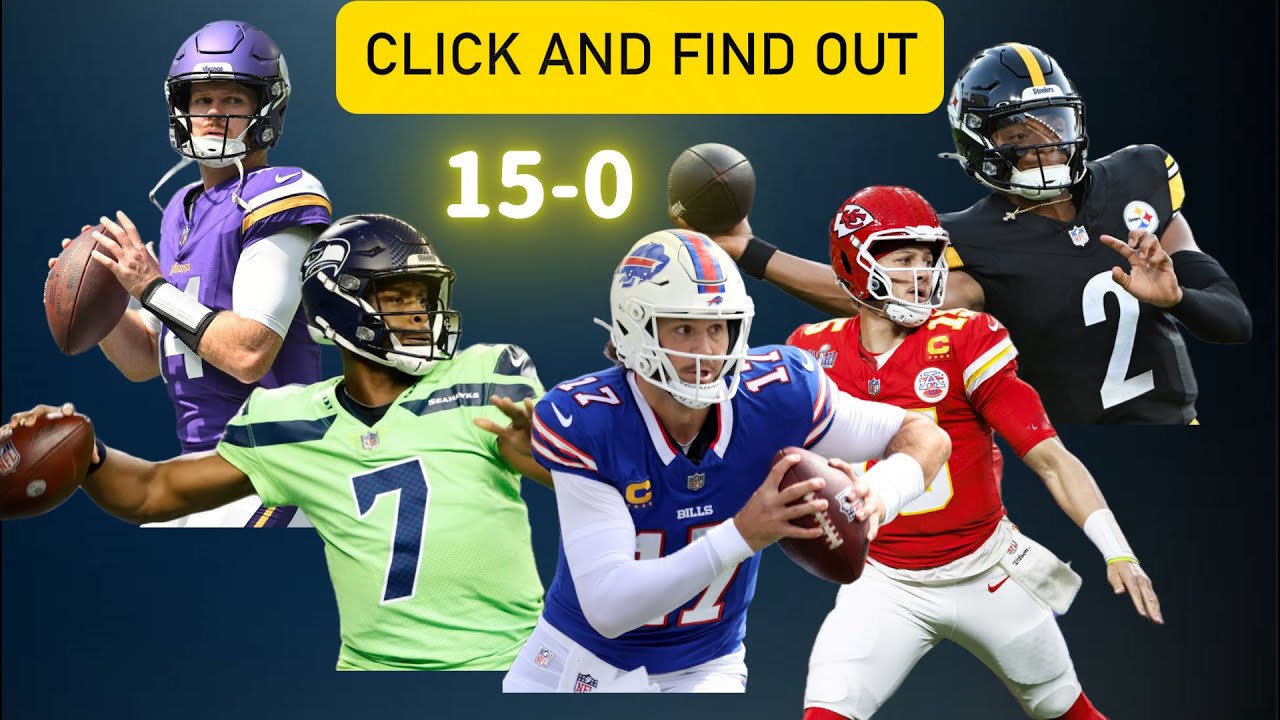 The NFL's 5 Undefeated Teams and How They Stack UP - YouTube