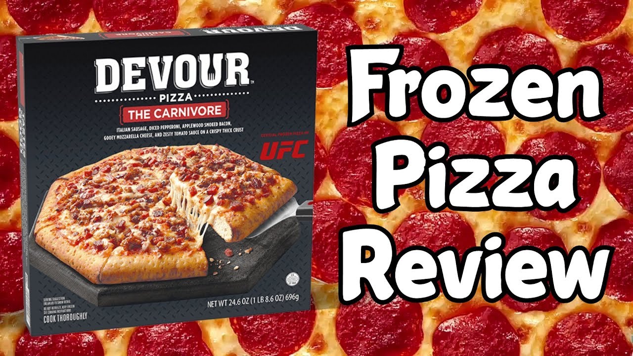 How Does Devour The Carnivore Frozen Pizza Hold Up? - YouTube