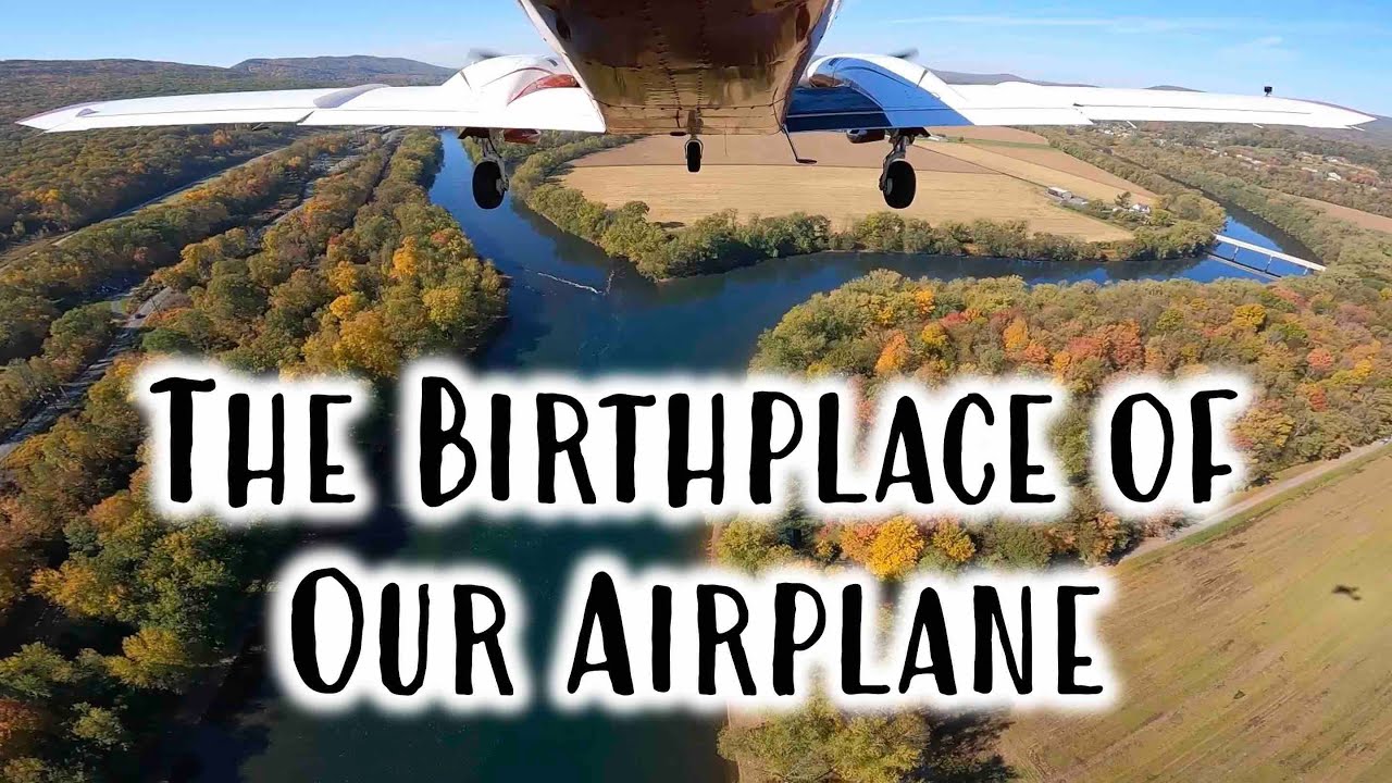 A BIG VFR Cross Country - Our Airplane's Hometown, Flying Mountain Fall ...