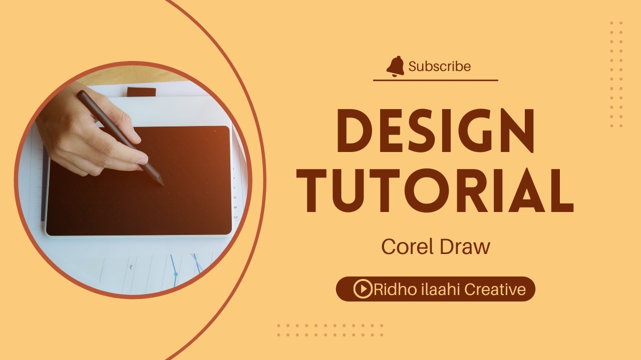 Tutorial Corel Draw #tutorial #coreldraw #design #png - YouTube
