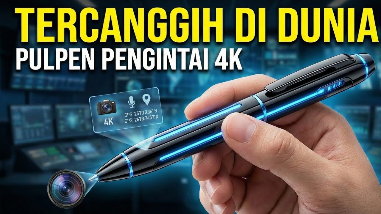 Pulpen Mata-Mata Super Rahasia Paling Canggih ⁉️ Teknologi Mata-Mata ...