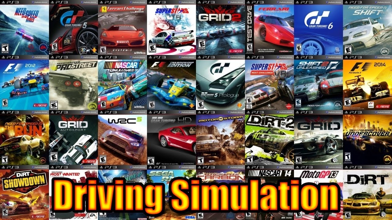 My Top 37 Best PS3 Driving Simulation Games All of Time! - YouTube