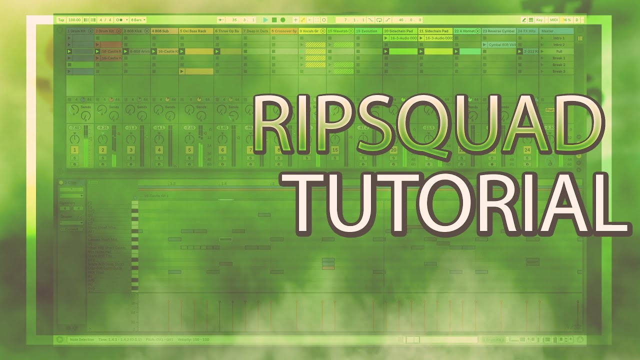 How to make RIPSQUAD/IVYLEAGUE beat - YouTube