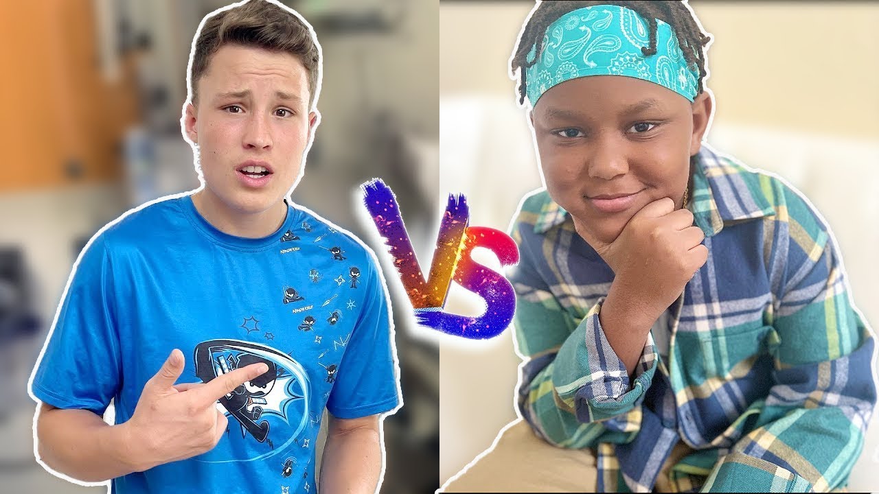 Bryton Myler (Ninja Kidz Tv) Vs Prince Juju (The Beast Family) 🔥 ...