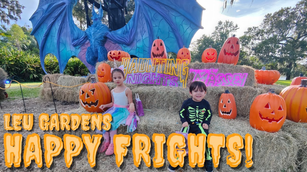We Celebrated Halloween at Leu Garden's Happy Frights 2024! - YouTube