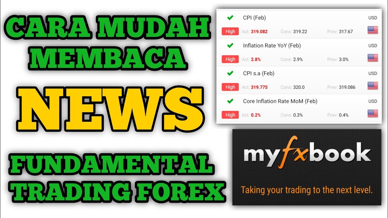 CARA MUDAH MEMBACA NEWS FUNDAMENTAL TRADING FOREX DI MY FX BOOK ...