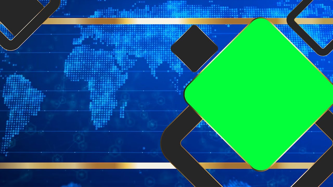 Square News Intro - Promo Slideshow Presentation Green Screen 4K ...